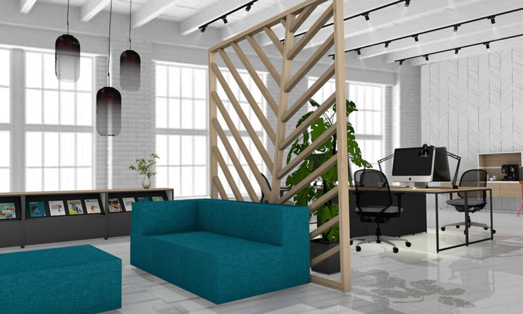 Raumteiler für moderne Büros - SIMPLA®